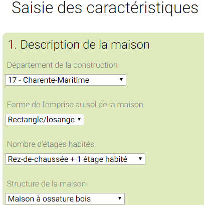 estimatif bbio : Saisie des données - rt-2012.com